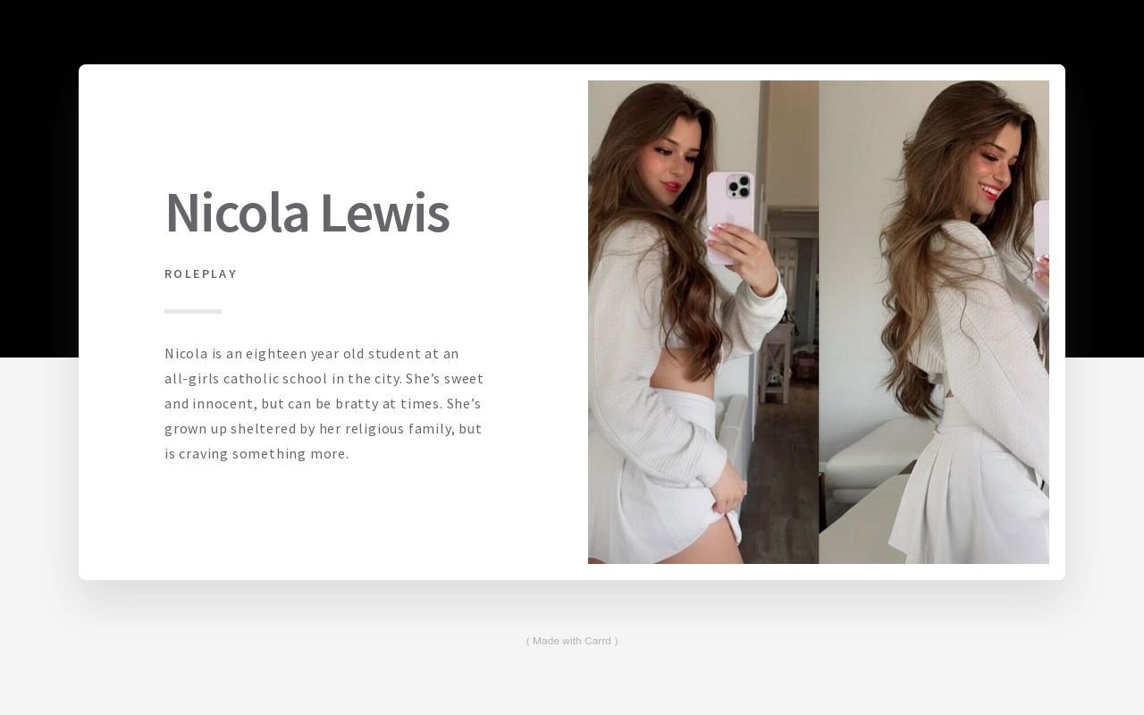 Nicola Lewis